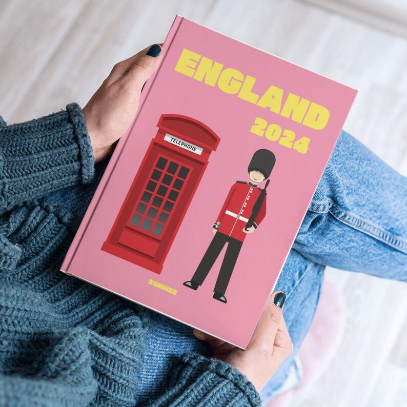 England Travel Photo Book Template: Editable Canva Ebook (A4) - Etsy