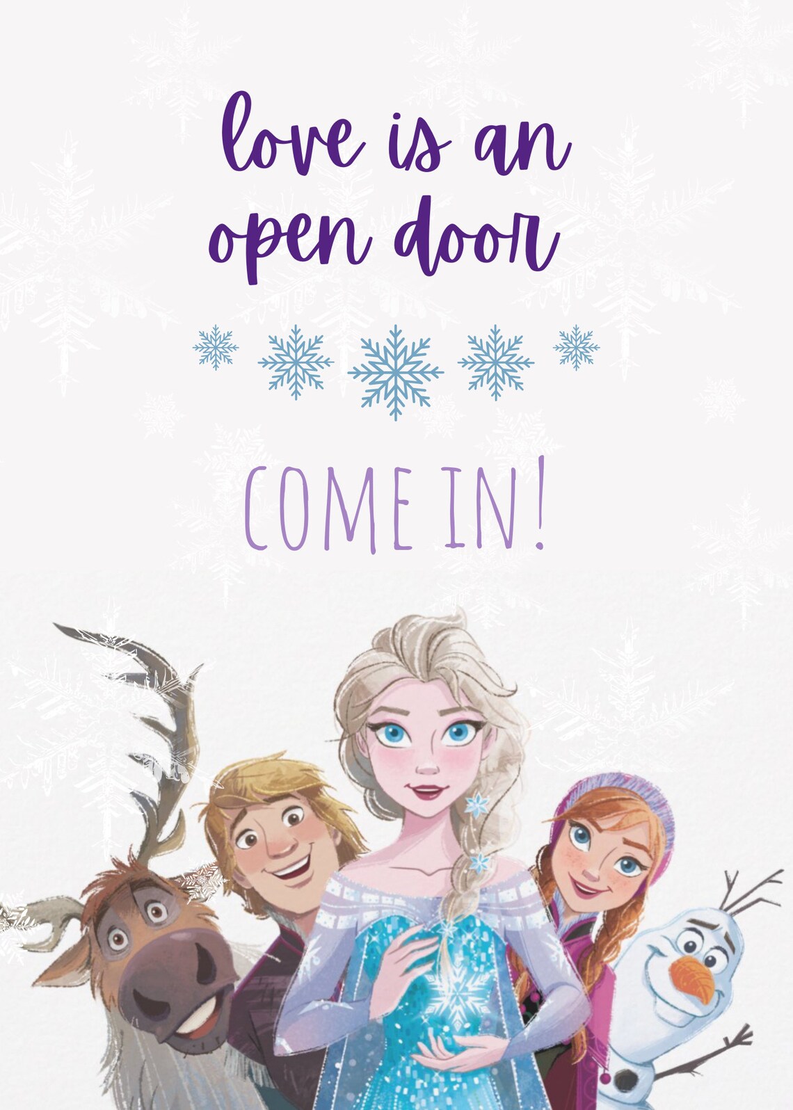 Frozen Party Printables - Etsy