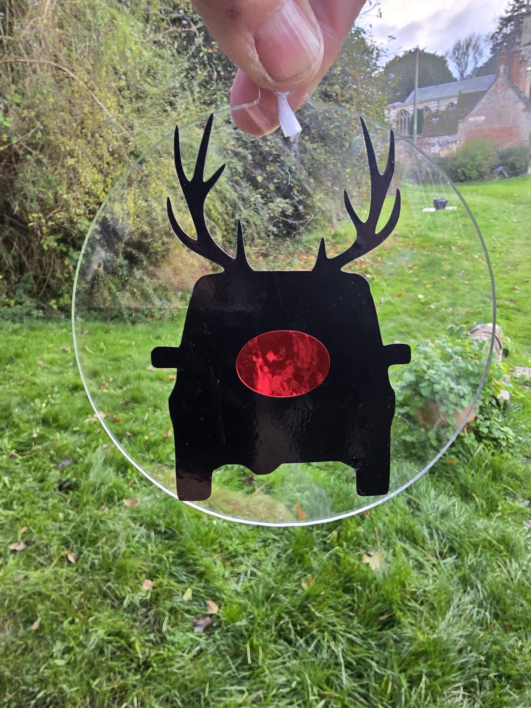 Landrover Discovery Rudolph Xmas Tree Decoration - Etsy