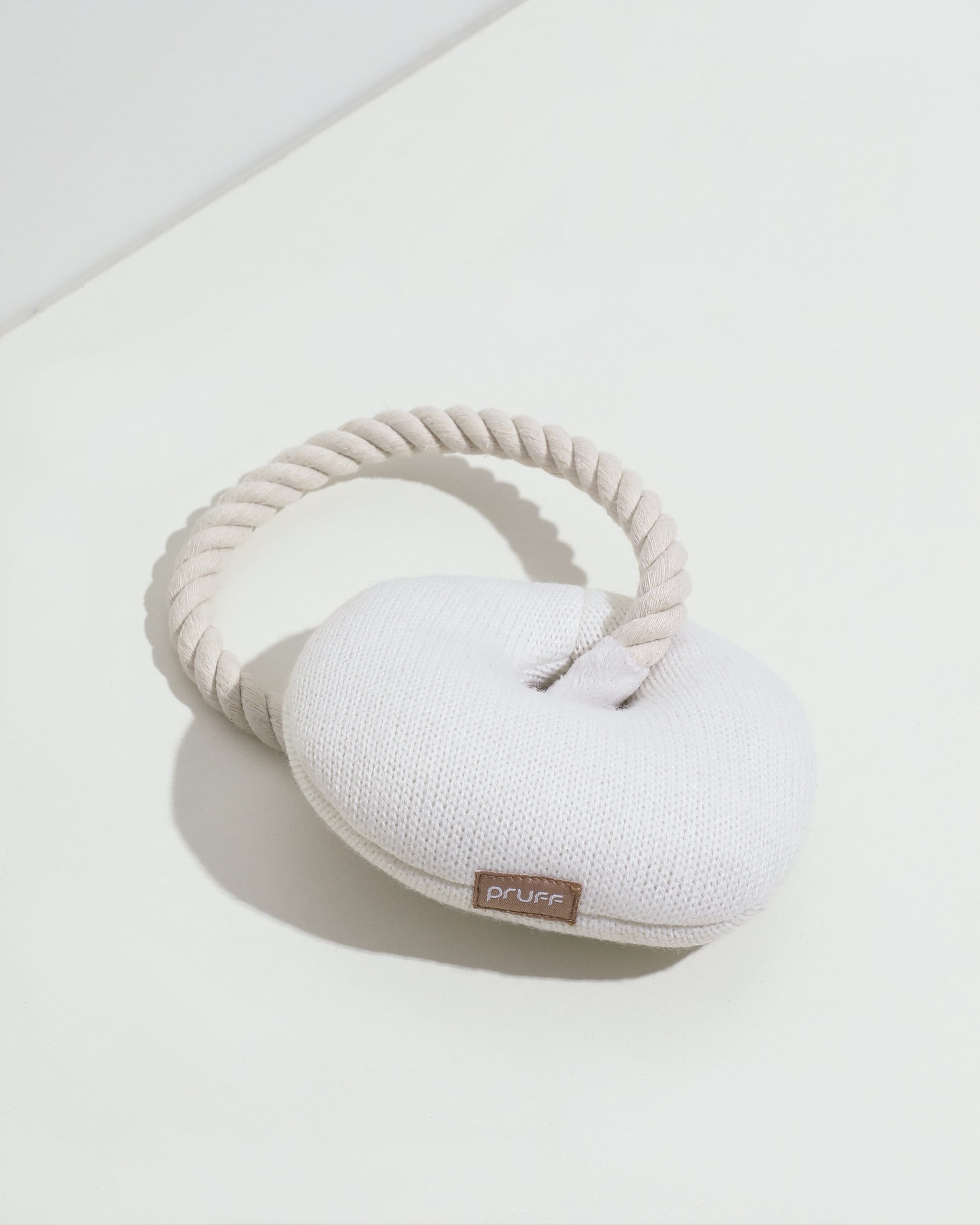 Modern Minimalist DOG TOY Croissant Plush Toy With Rope - Etsy