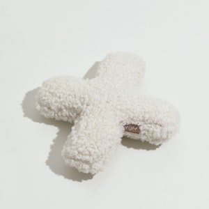 Modern Minimalist DOG TOY Hugs Boucle Plush Toy With Squeaker - Etsy