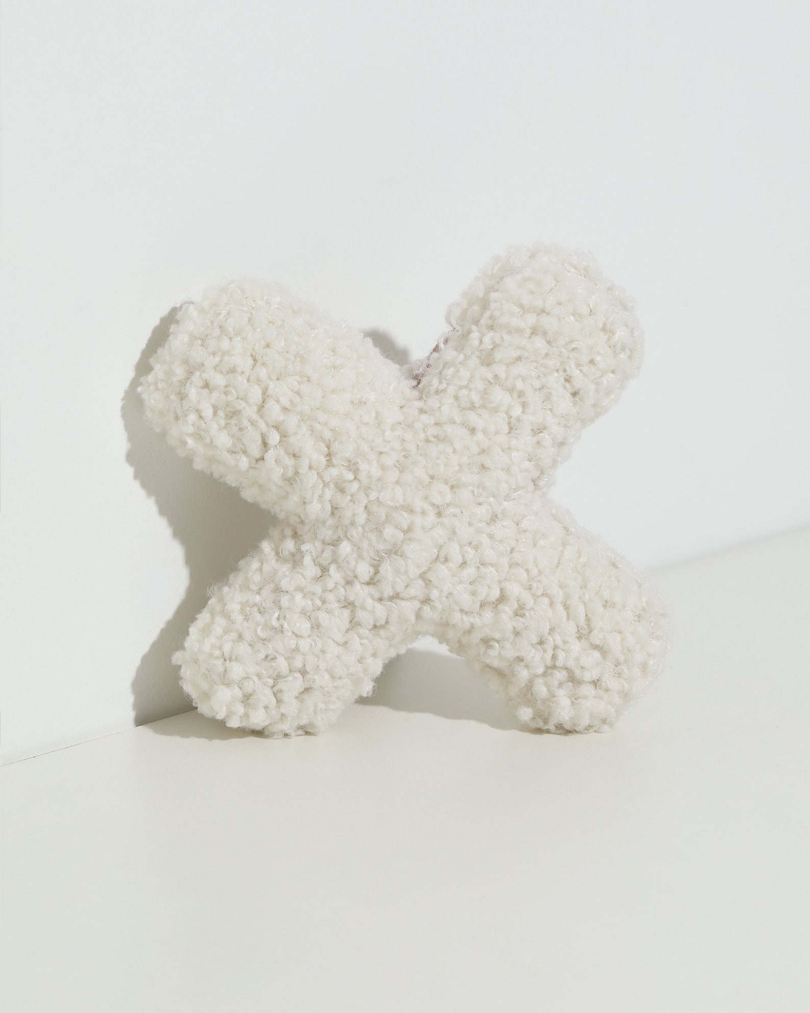 Modern Minimalist DOG TOY Hugs Boucle Plush Toy With Squeaker - Etsy