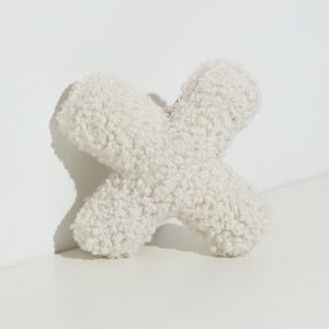 Modern Minimalist DOG TOY Hugs Boucle Plush Toy With Squeaker - Etsy