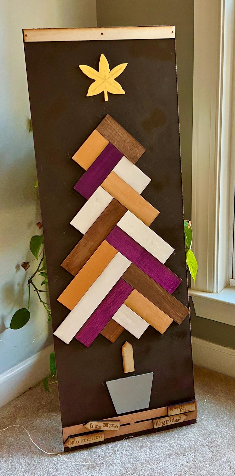 Wood Pallet Herringbone Christmas Tree - Etsy Canada