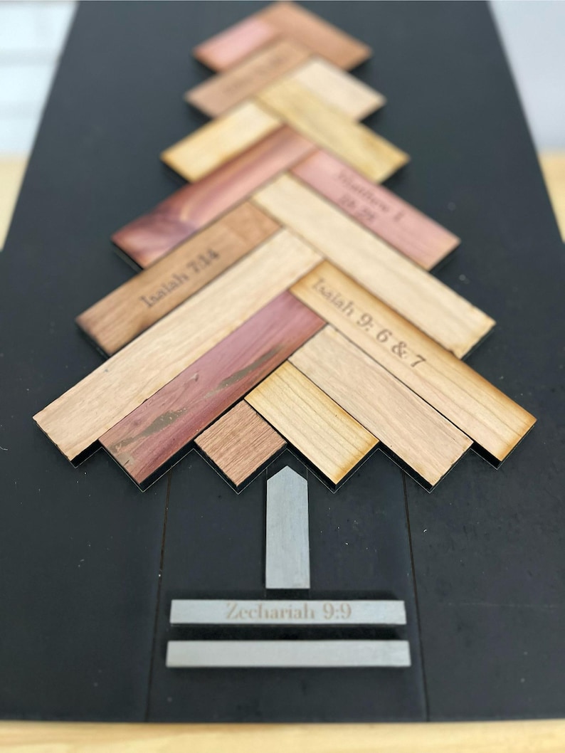 Wood Pallet Herringbone Christmas Tree - Etsy Canada