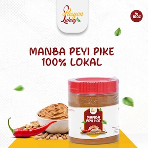 Organic Haitian Manba | Spicy Peanut Butter Spread | Authentic ...