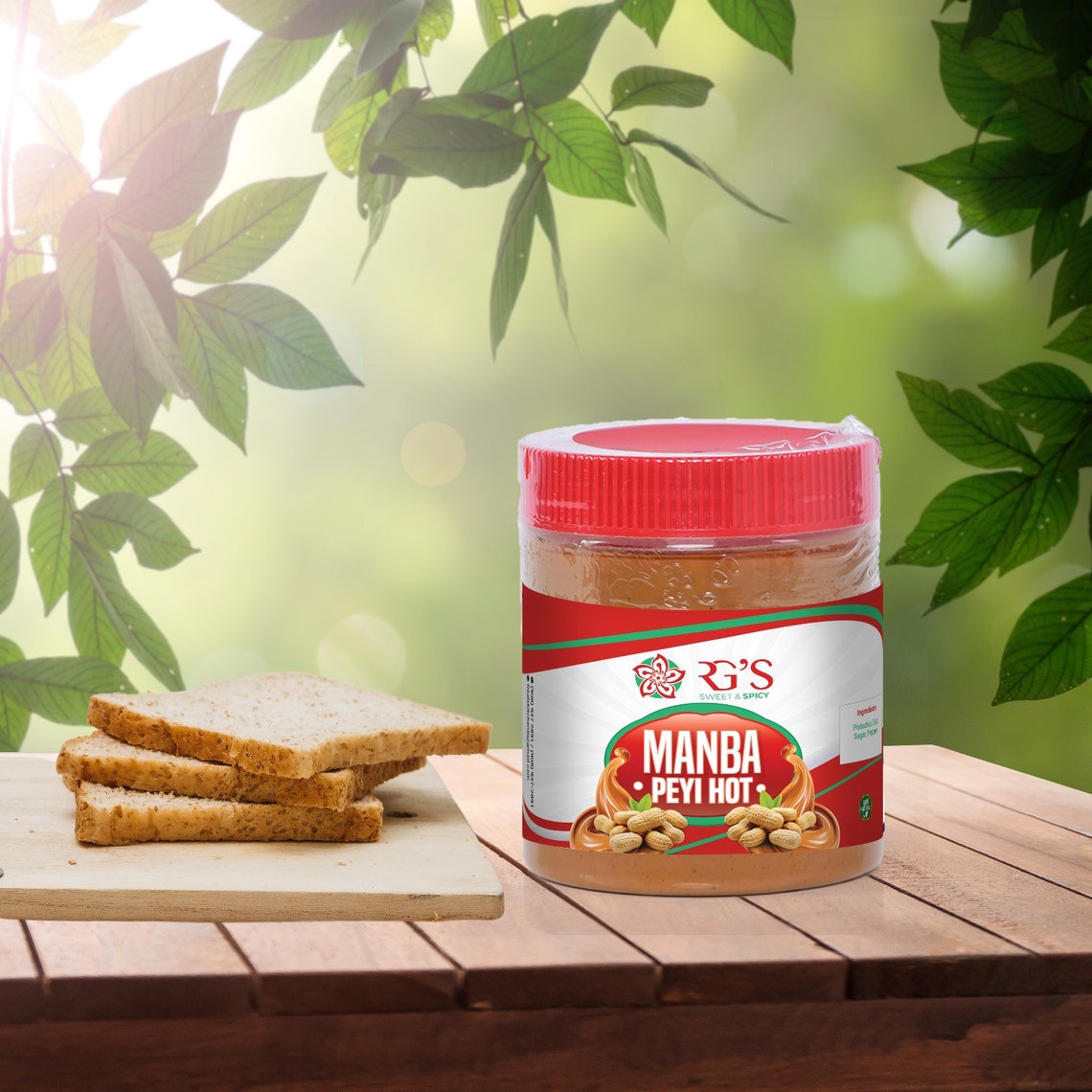 Organic Haitian Manba | Spicy Peanut Butter Spread | Authentic ...