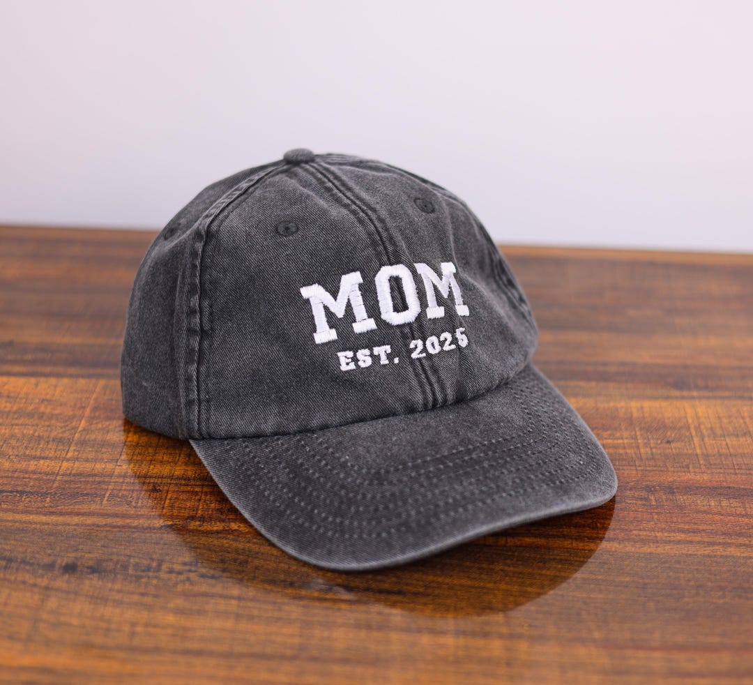 Personalized Mom Hat, Custom Embroidered Mom Cap, Mother’ Day Gift ...