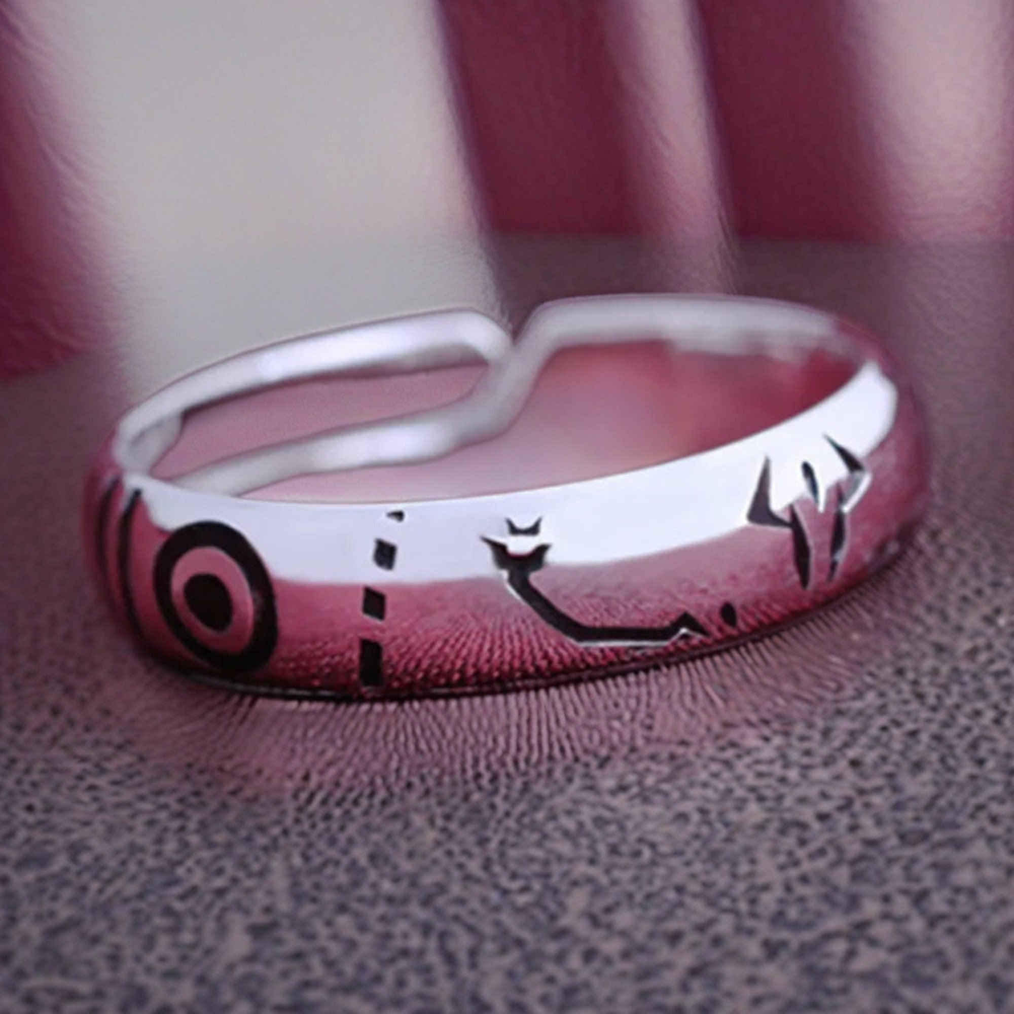 Jujutsu Kaisen Ryomen Sukuna Itadori Yuji Ring Anime Metal Adjustable ...