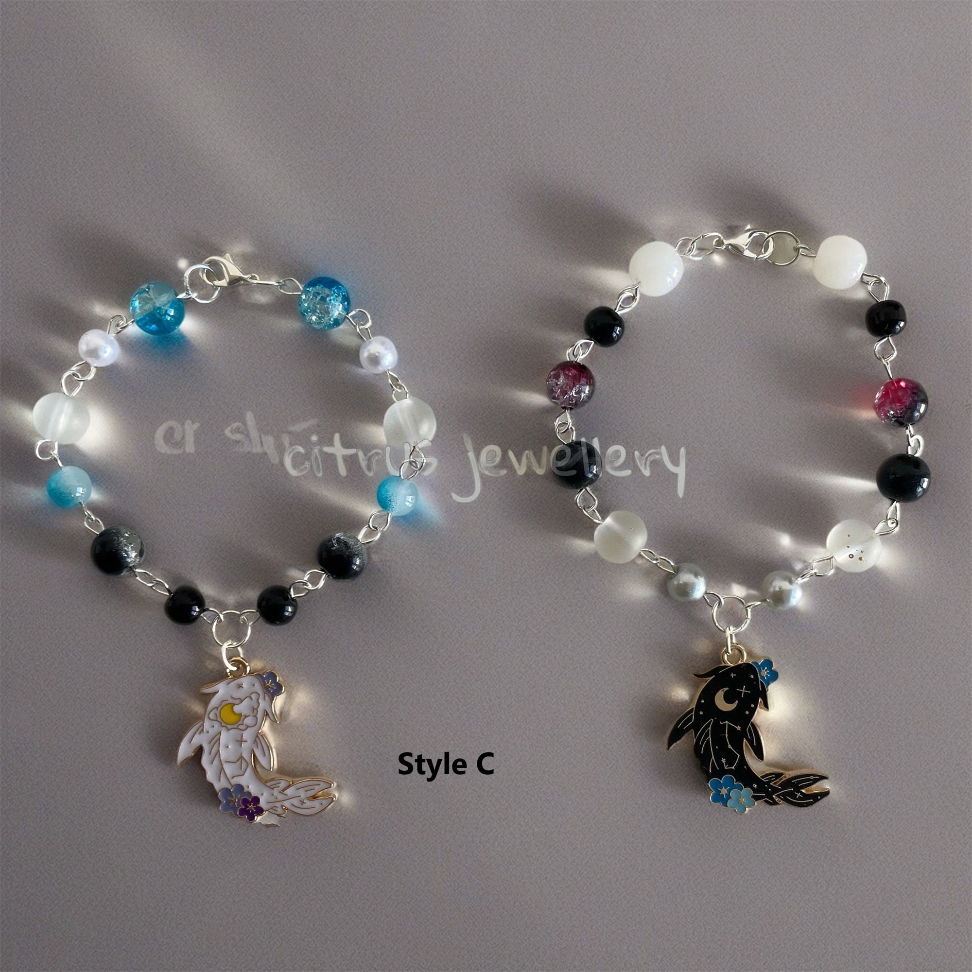 Jujutsu Kaisen Gojo & Geto Stacy Matching Couple Beaded Bracelets,y2k ...