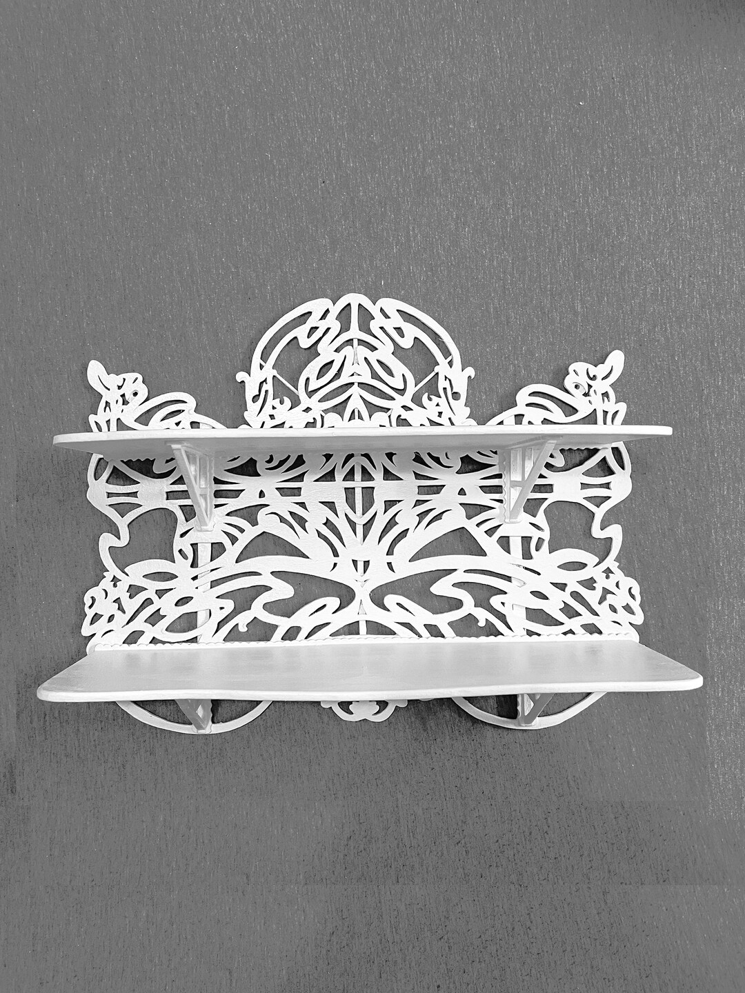 Handmade Flat Shelf “ Victorian Patterns Shelf”. Home, Office Interrior ...