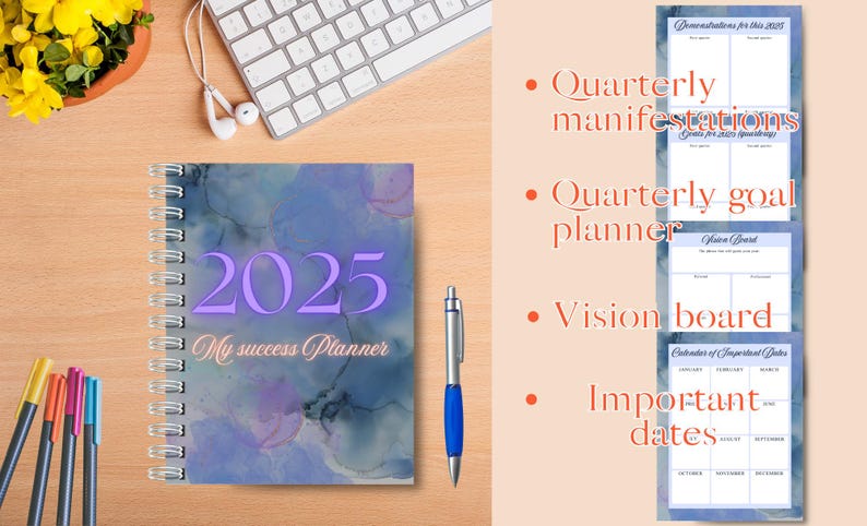 2025 Printable Planner Your Ultimate Yearly Companion - Etsy Australia
