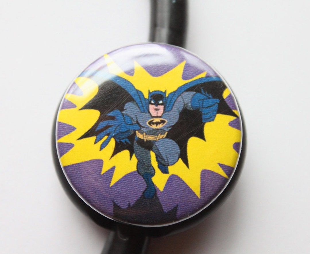 Batman----stethoscope ID Tag - Etsy