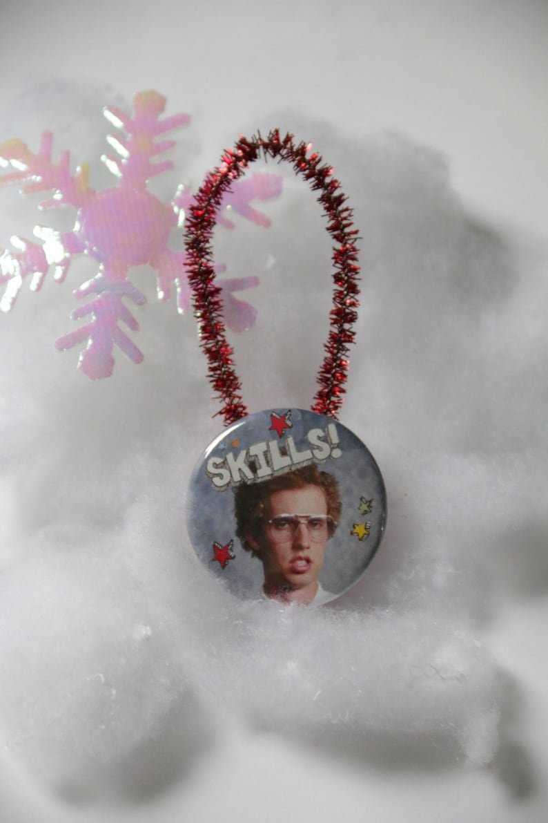 Napoleon Dynamite Uncle Rico Kip Holiday Ornaments Trio of - Etsy