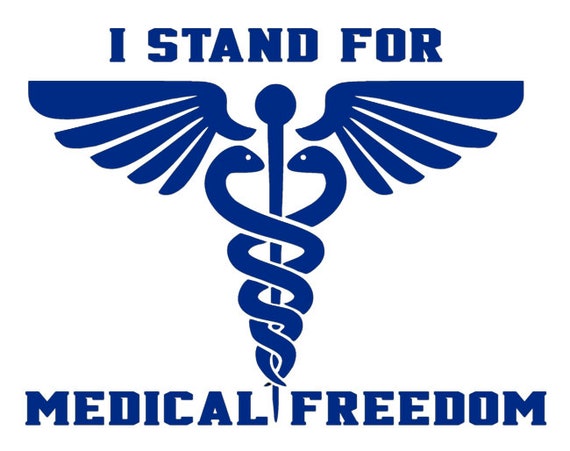 I Stand for Medical FREEDOM Vinyl Decal Sticker-multi Colors | Etsy