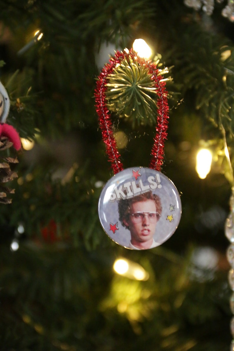 Napoleon Dynamite Uncle Rico Kip Holiday Ornaments Trio of - Etsy