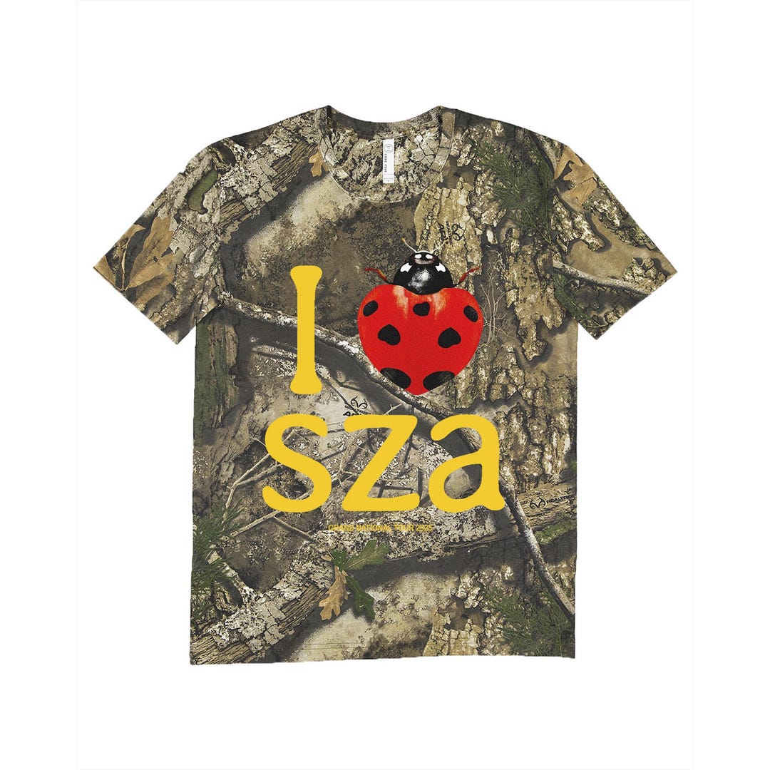 I Love Sza Tree Camo Leaf Tshirt Personalized - Etsy Israel