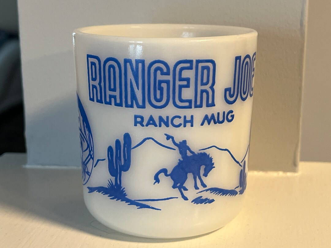 Vintage Hazel Atlas Ranger Joe Child's Mug, TV Memorabilia - Etsy