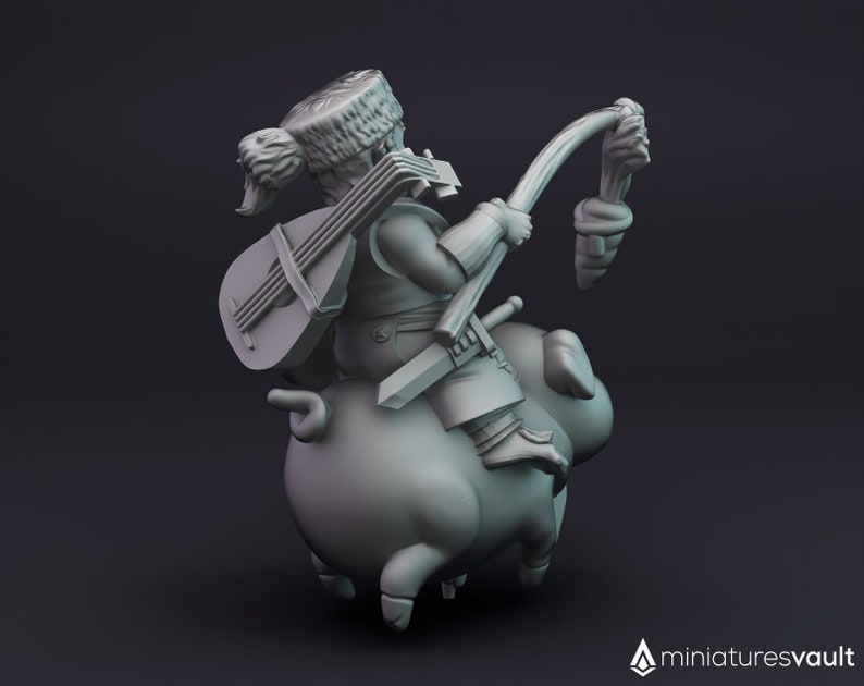 Halfling Pig Riders / Hog / Piglet / Bard - Miniatures for Dungeons ...