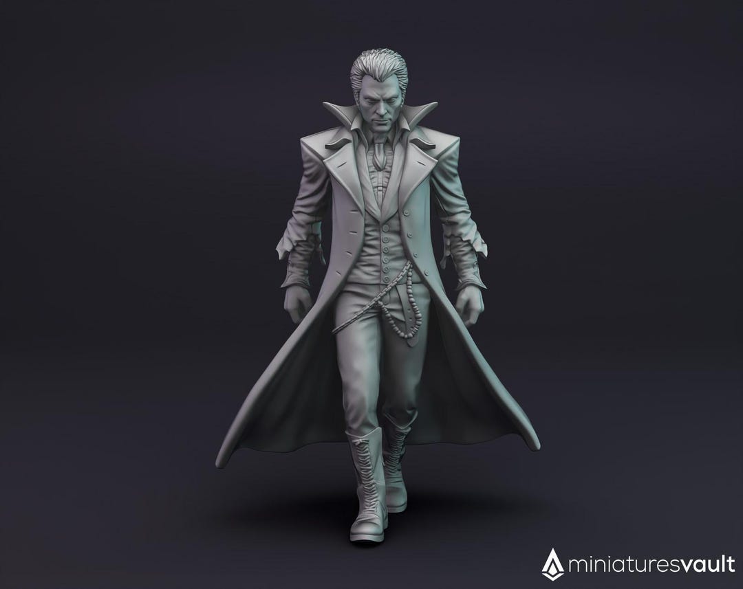 Vampire Gang Leader / Gentleman / Noble - Miniature for Dungeons ...