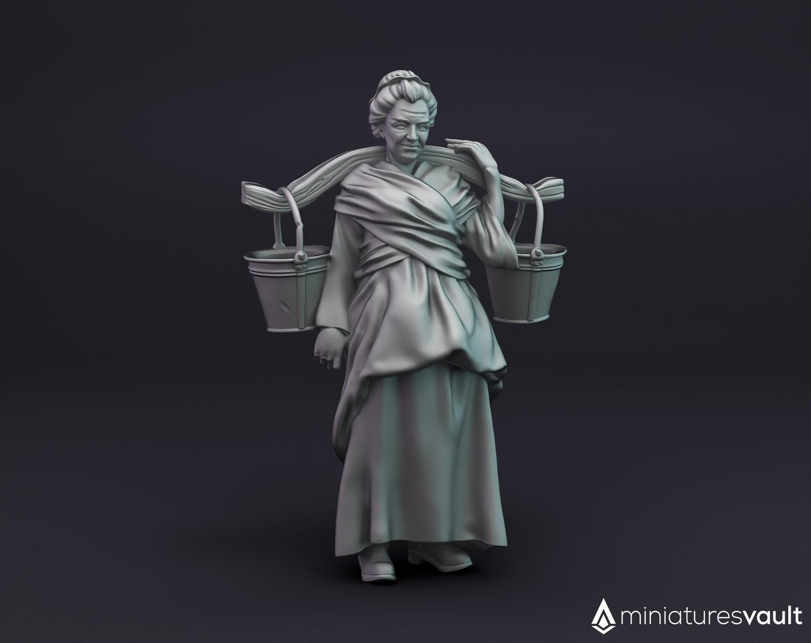 Female Villagers Vol. 3 / Peasants / Rural People - Miniatures for ...
