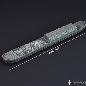 River Barge / Boat With Rafters - Playable Terrain for Dungeons ...