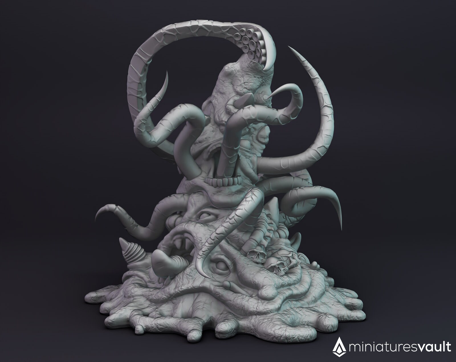 Roper / Tentacle Monster Miniature for Dungeons & Dragons 5E, Tabletop ...