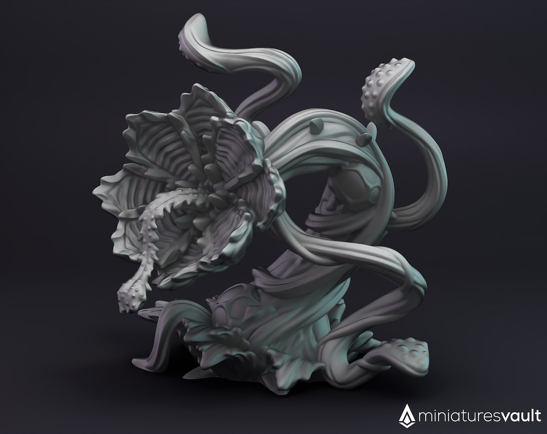 Carnivorous Plant / Sundew - Miniature for Dungeons & Dragons 5E ...