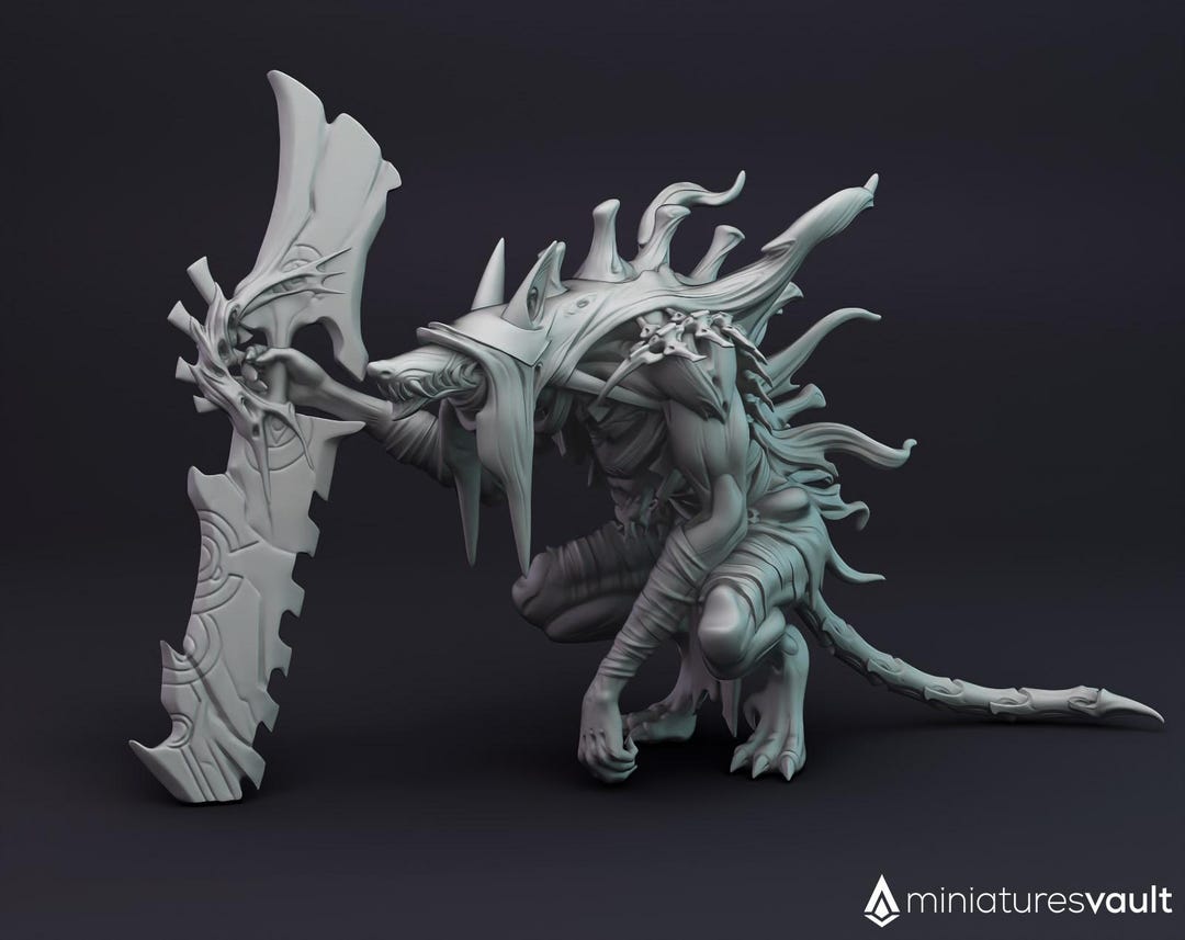 Wolfer Brutal / Werewolf - Miniature for Dungeons & Dragons 5E ...