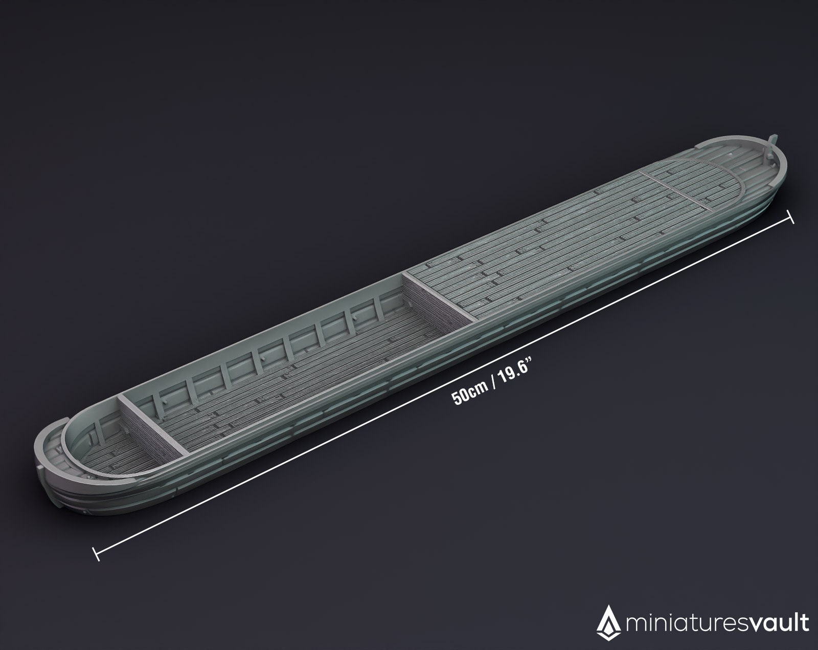 River Barge / Boat With Rafters - Playable Terrain for Dungeons ...
