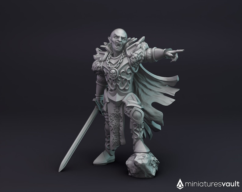 Vampire Count and Countess / Nobles Miniatures for Dungeons & Dragons ...