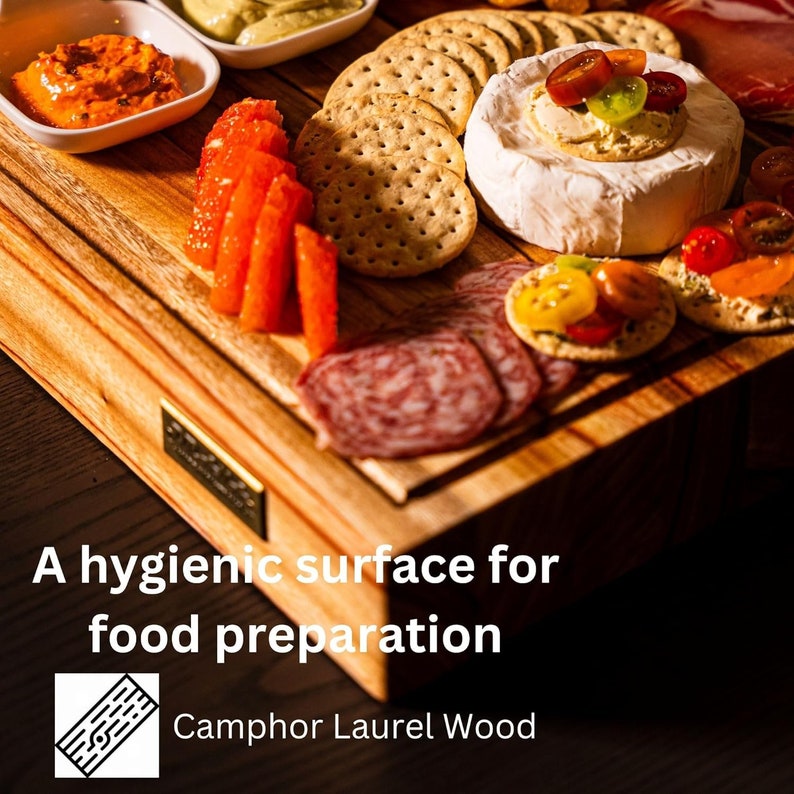 Camphor Laurel Butchers Block: Extra Large Australian-made Chopping ...