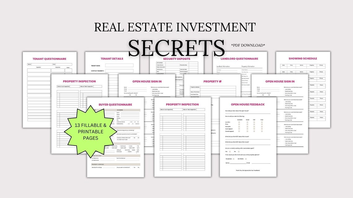 Real Estate Investment Secrets Ebook | Real Estate Ebook | Investing ...