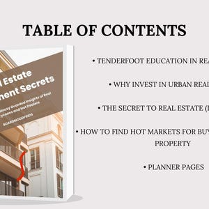 Real Estate Investment Secrets Ebook | Real Estate Ebook | Investing ...