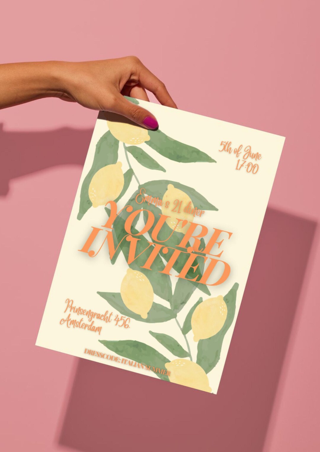 21 Diner Invitation Menu Namecards Template Set Digitally Editable ...