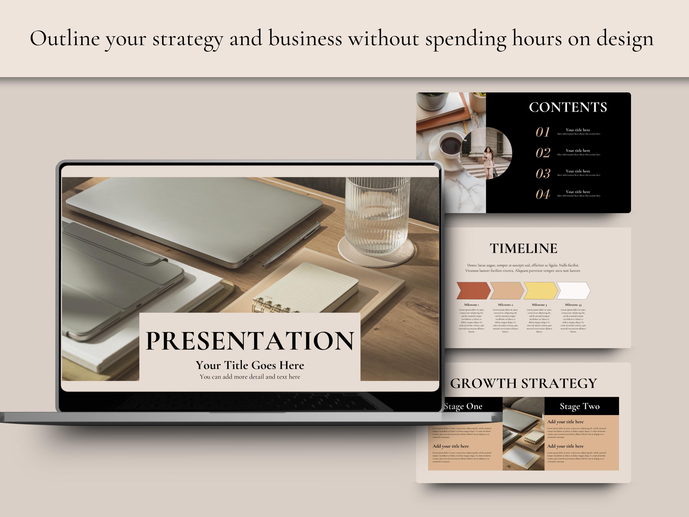 Pitch Deck Template, Canva Proposal, Business Presentation, Marketing ...