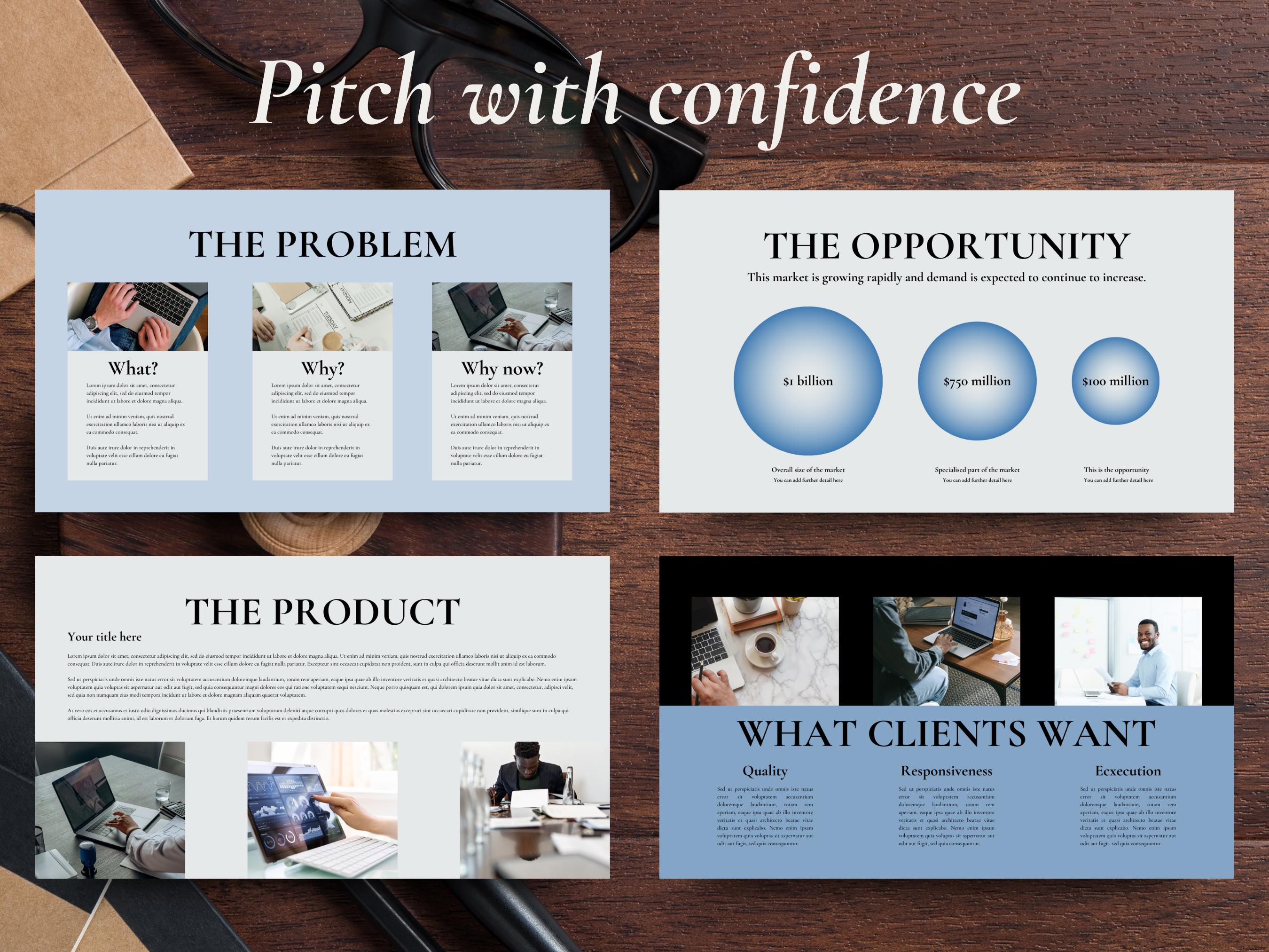 Canva Presentation Template, Small Business Presentation, Start up ...