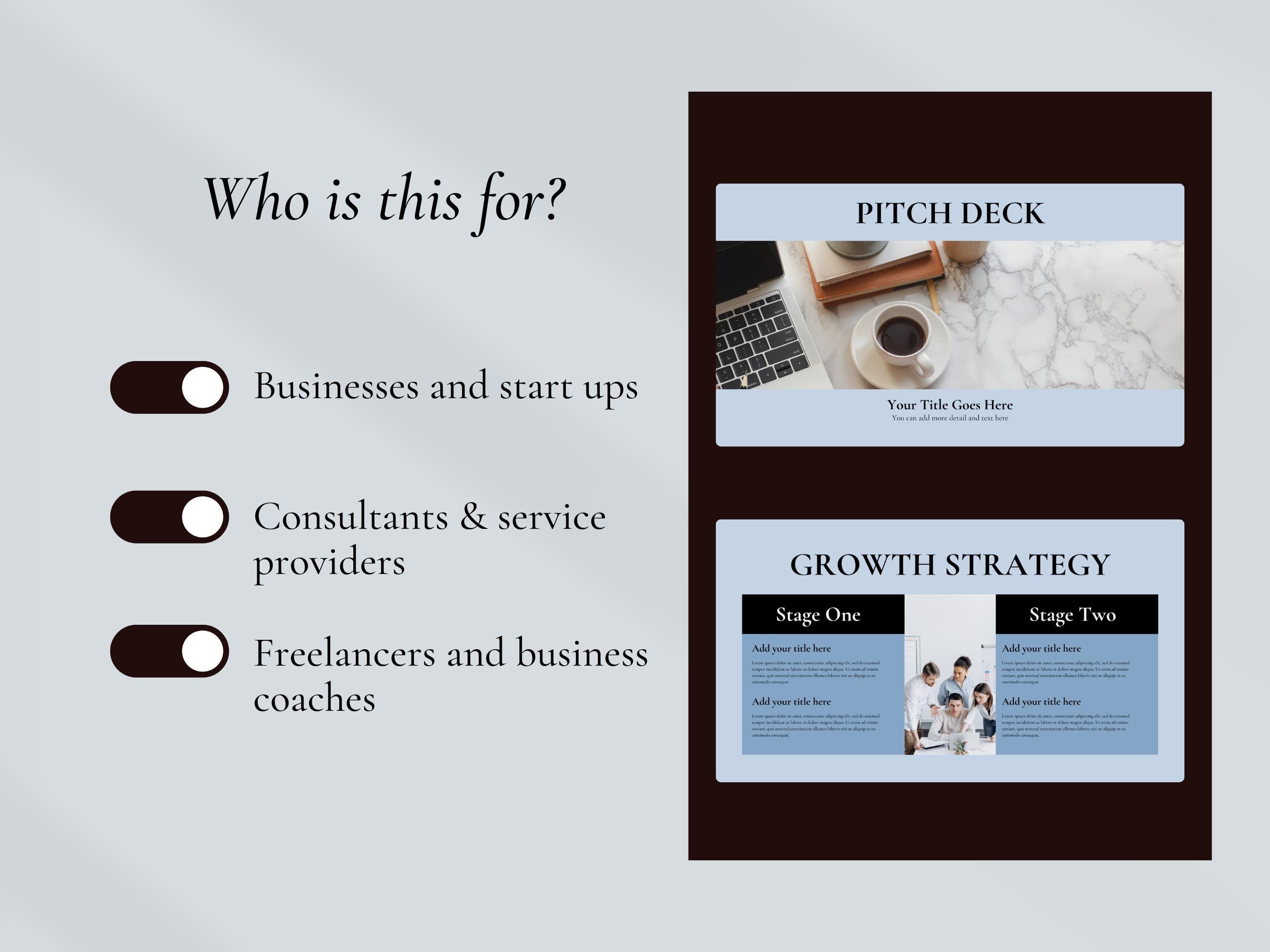 Canva Presentation Template, Small Business Presentation, Start up ...