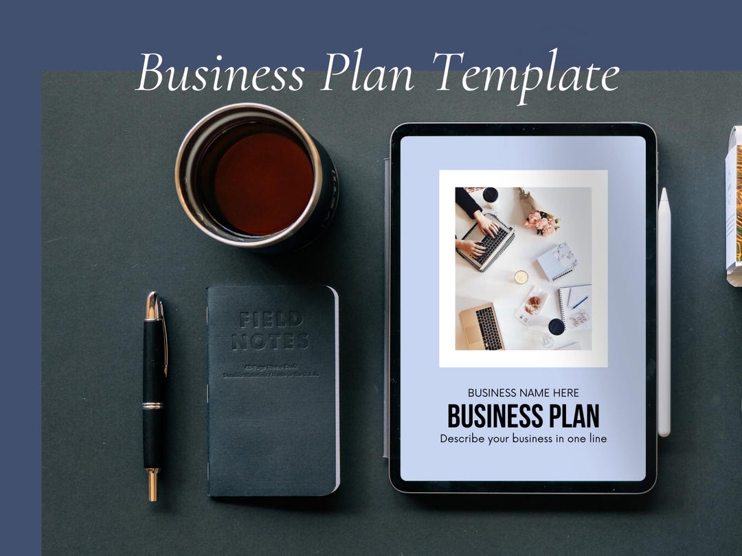 Editable Business Plan Template, Canva Ebook Workbook for Business ...