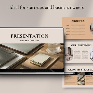 Pitch Deck Template, Canva Proposal, Business Presentation, Marketing ...