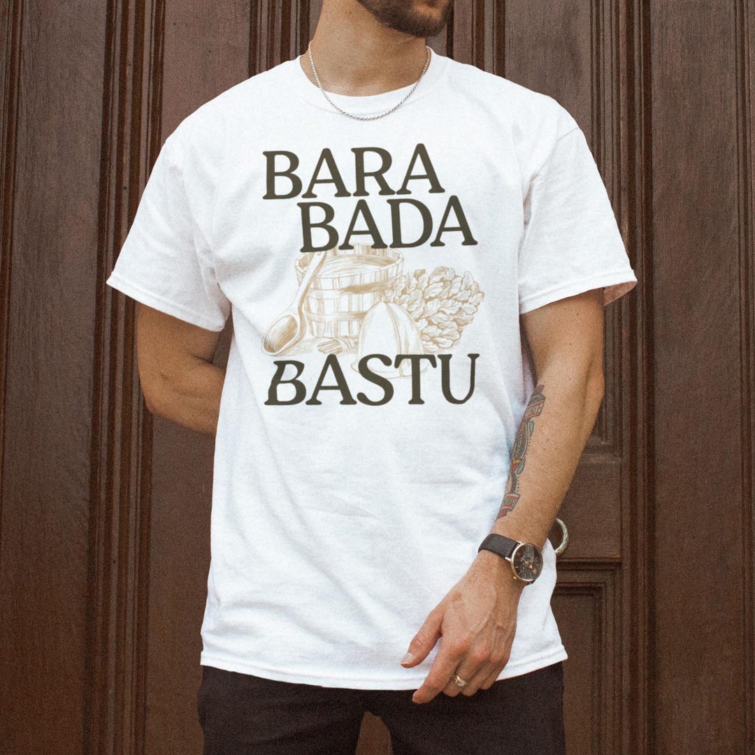 Bara Bada Bastu T-shirt, KAJ Tee, Sweden 2025 Shirt, Eurovision Fan ...