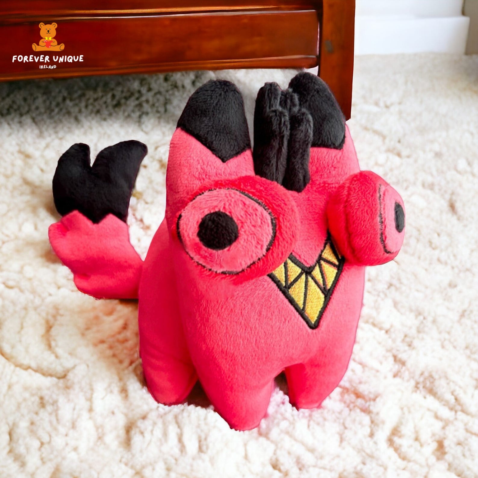 Alastor Plush Pillow 22'' X 8'' Alastor Body Pillow cursed Cat Alastor ...