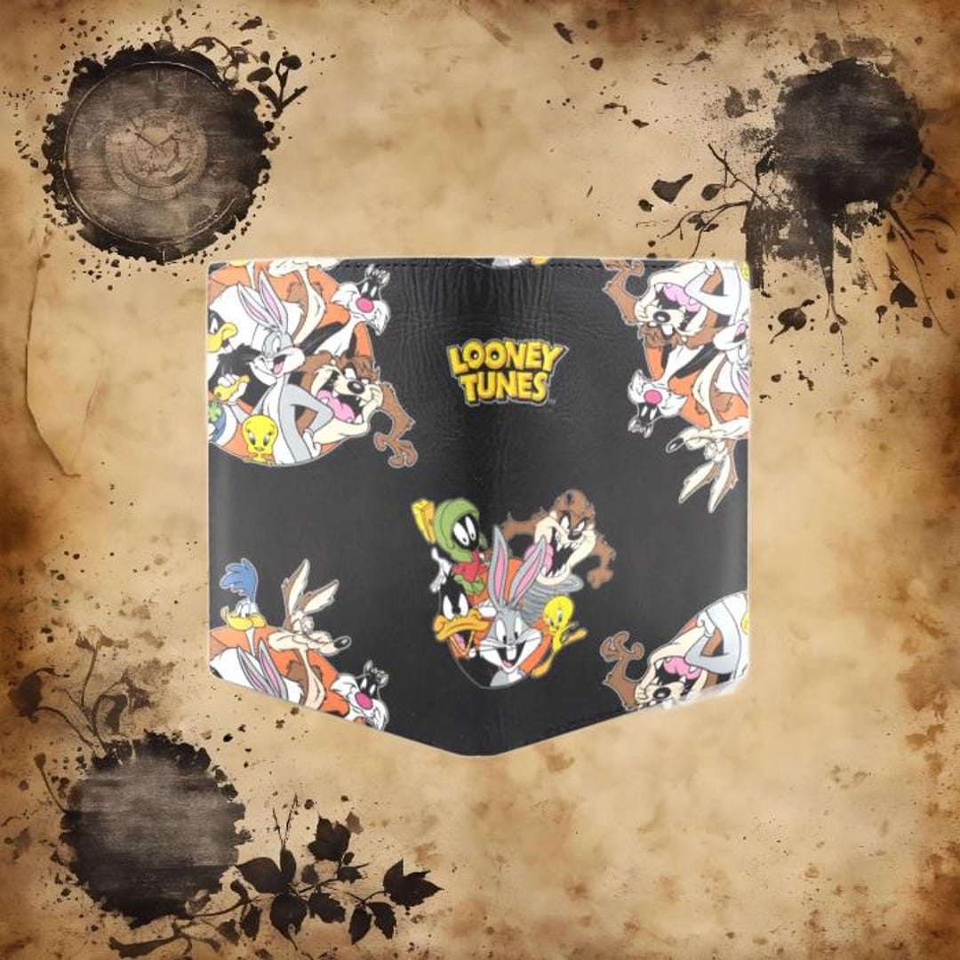 Character Looney Leather Wallet - Etsy