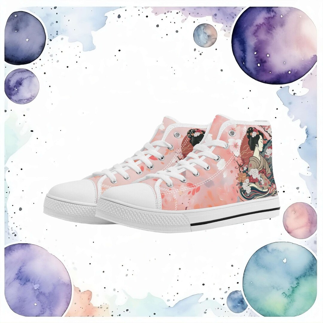 Pink Japanese Canvas Shoes - Etsy