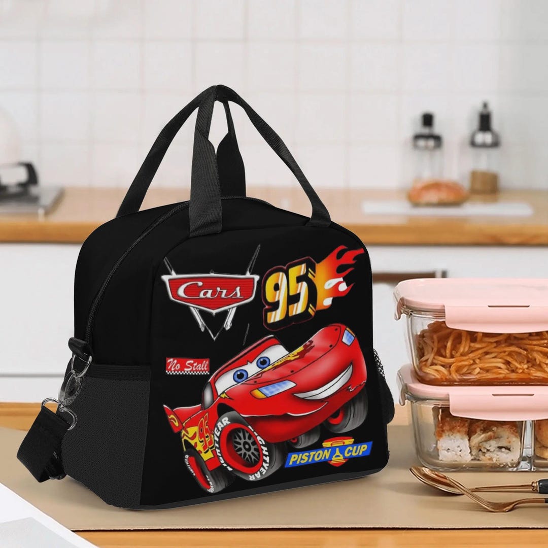 Character Cartoon Cars Lunch Bag - Etsy