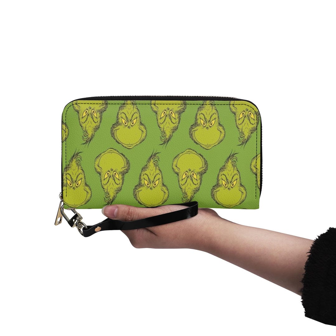 Character Grinch Wallet - Etsy