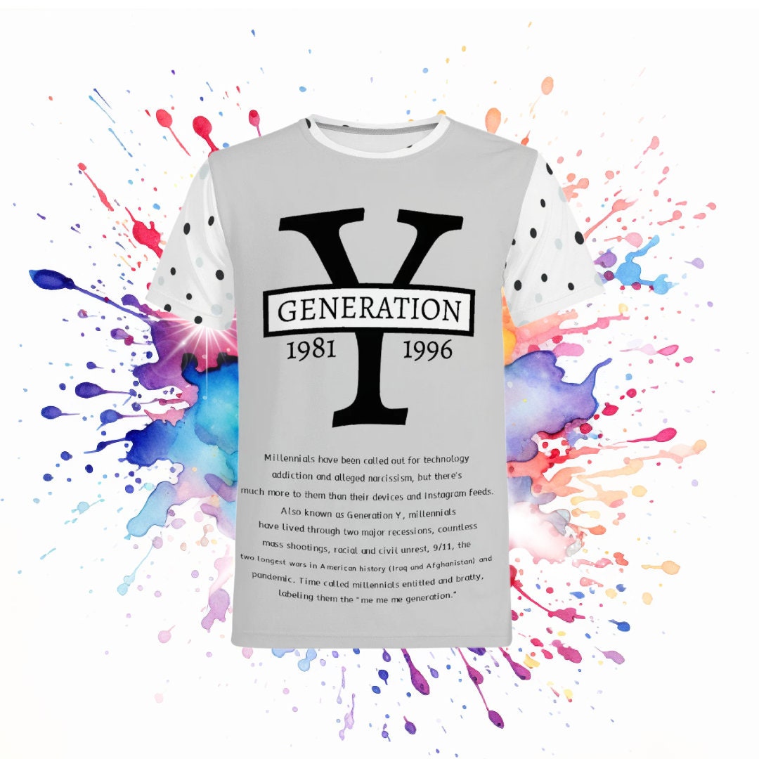 Gen Y T-shirt - Etsy