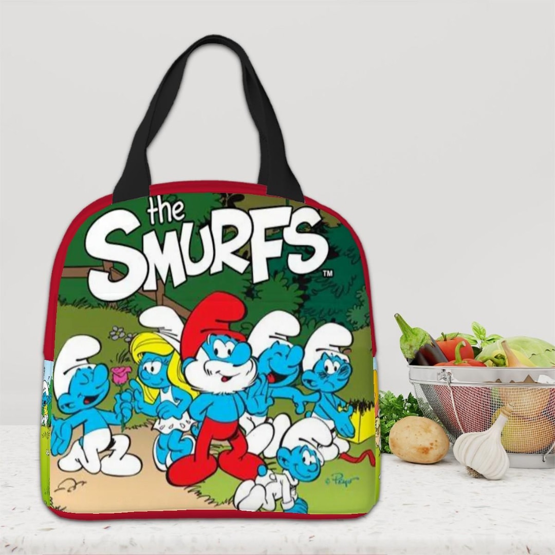 Character Smurfs Lunch Bag Insulated - Etsy
