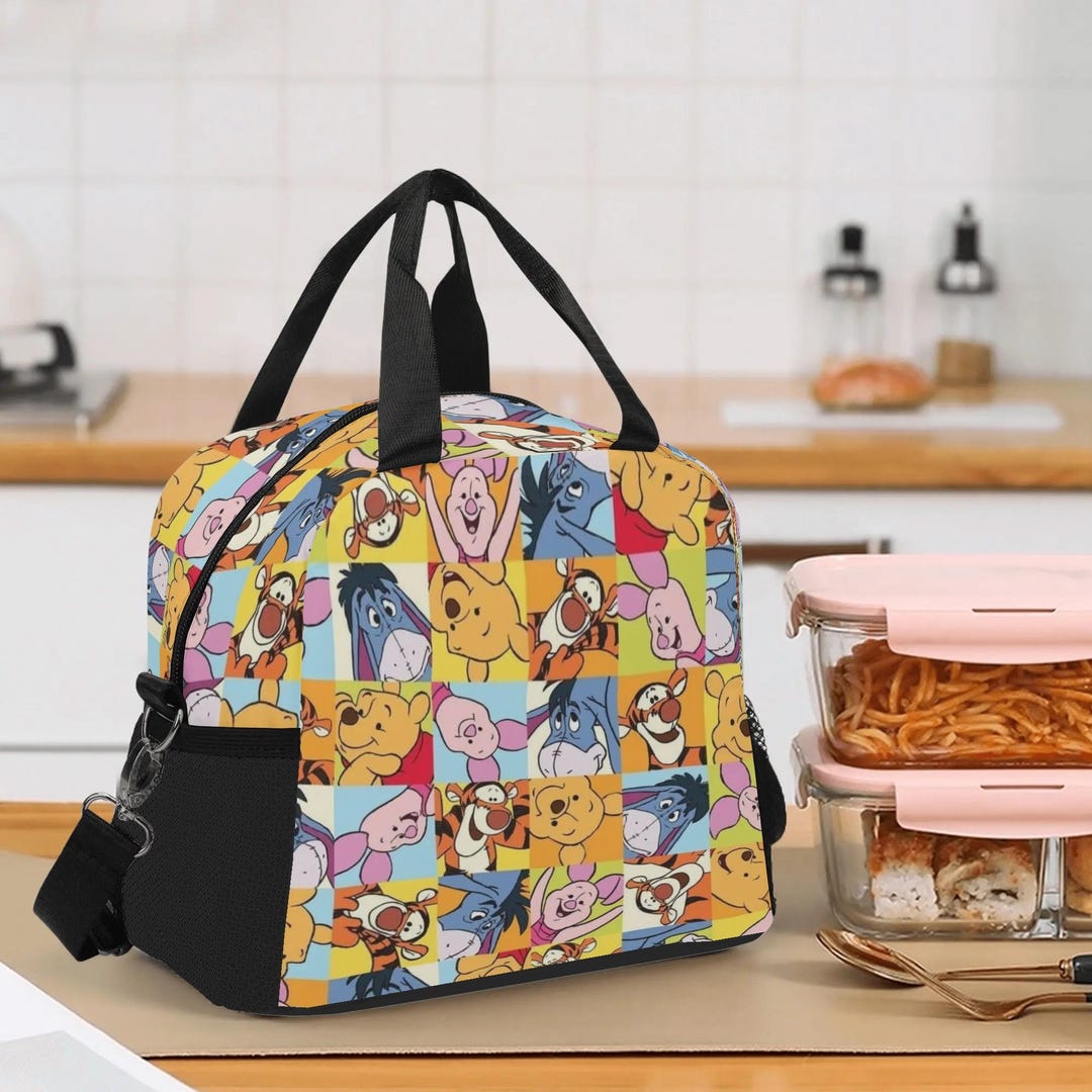 All Character Winnie the Pooh and Friends Lunch Bag - Etsy