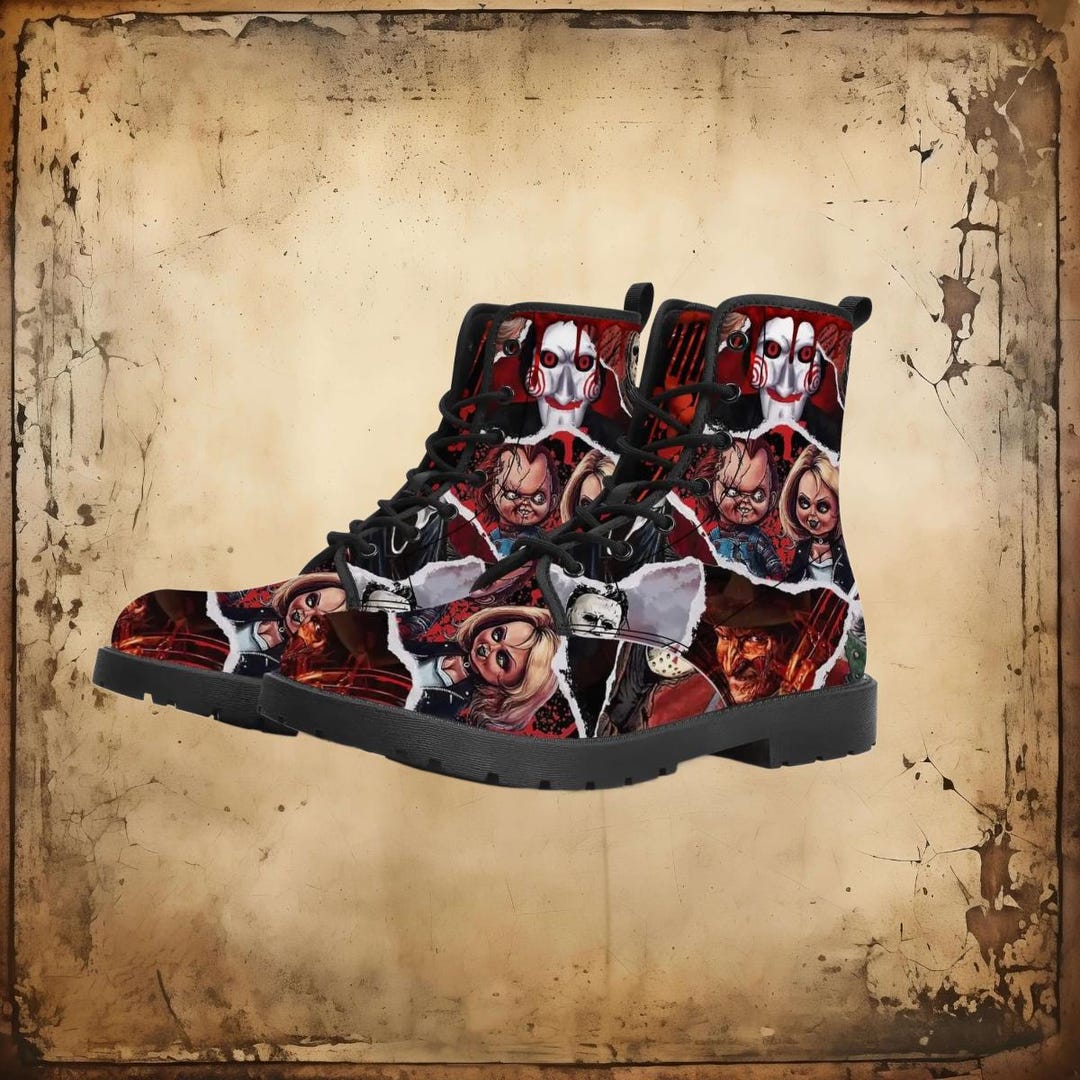 Character Horror Gang Boots - Etsy